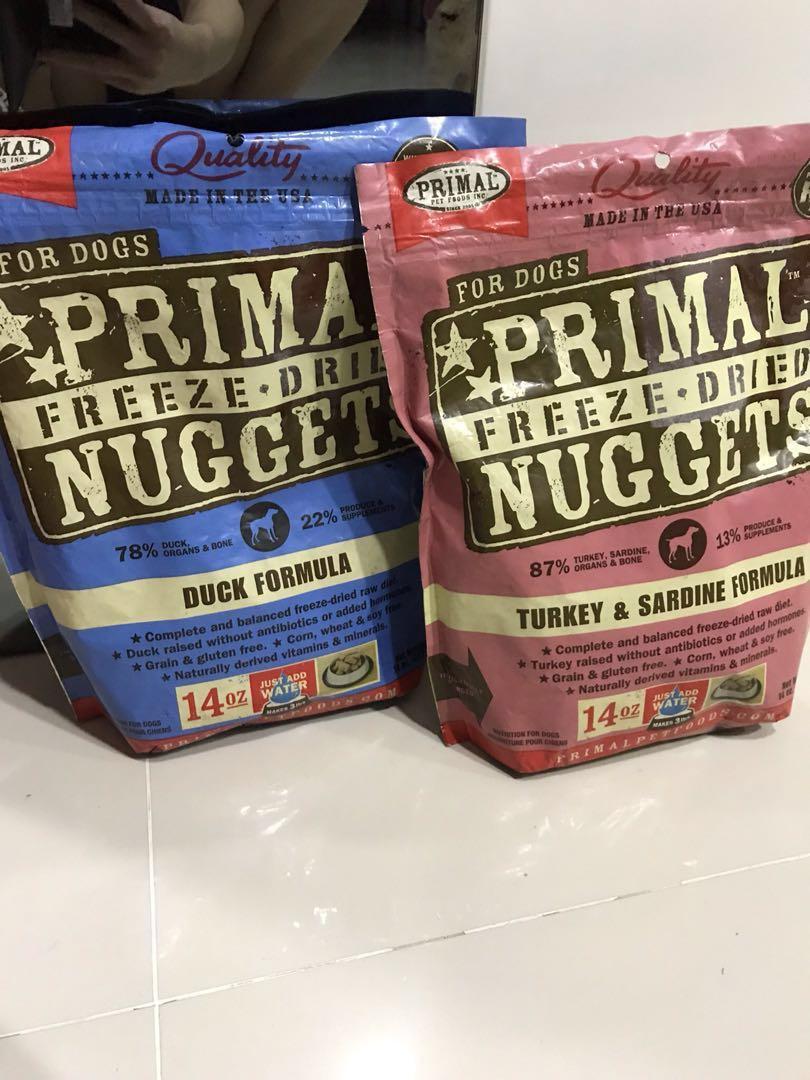 Primal Dogs Nuggets, Pet Supplies, For Dogs, Dog Food on Carousell