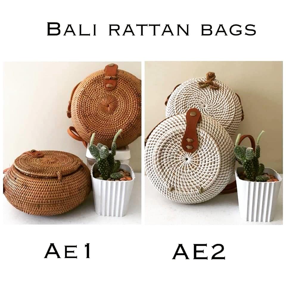 ratan bags from indonesia, Women's Fashion, Bags & Wallets, Beach Bags ...