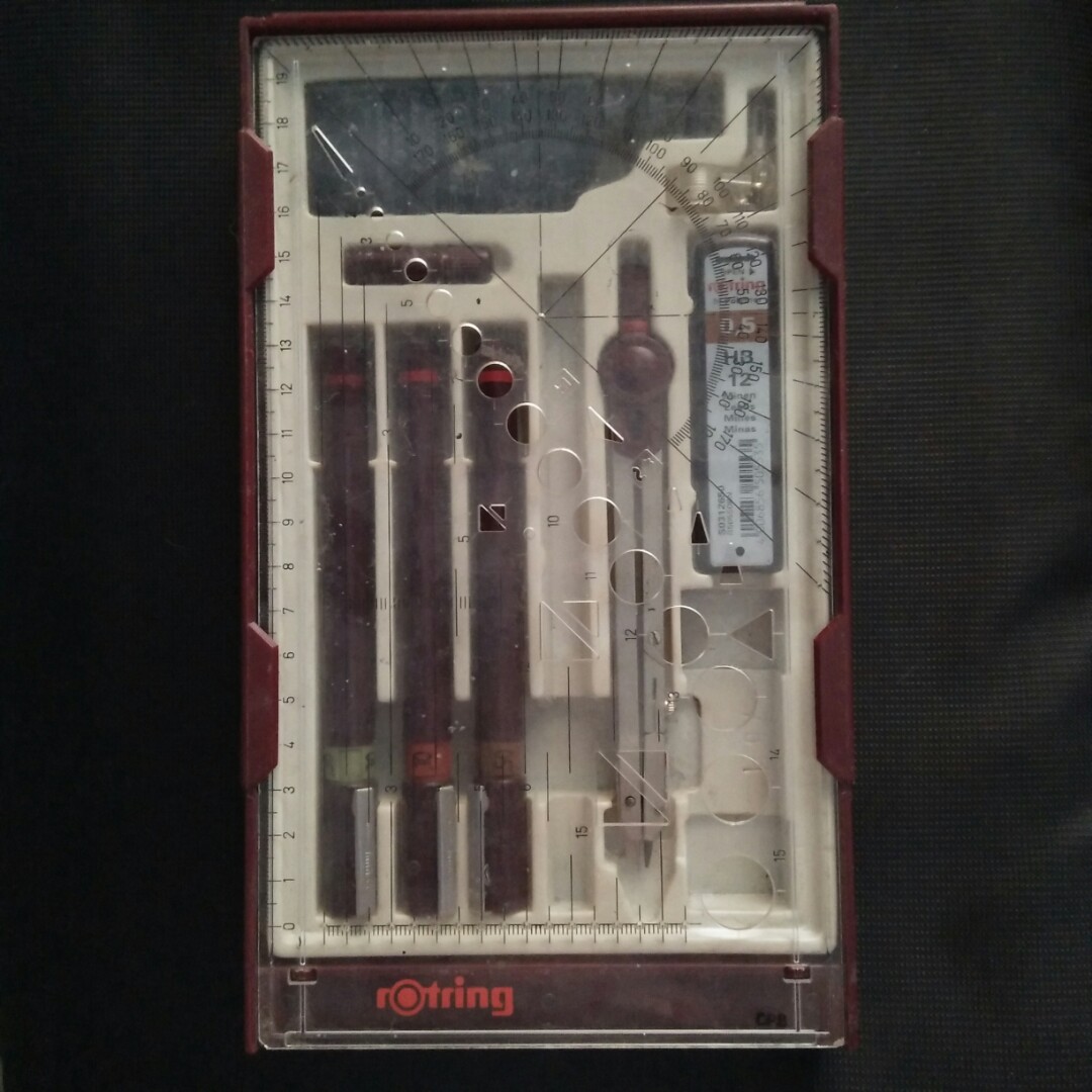 Rotring Master Set, Hobbies & Toys, Stationary & Craft, Craft Supplies ...