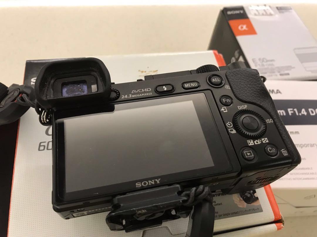 Sony A6000 Body + 2 batteries + Peak Design Slide Lite strap + IR ...