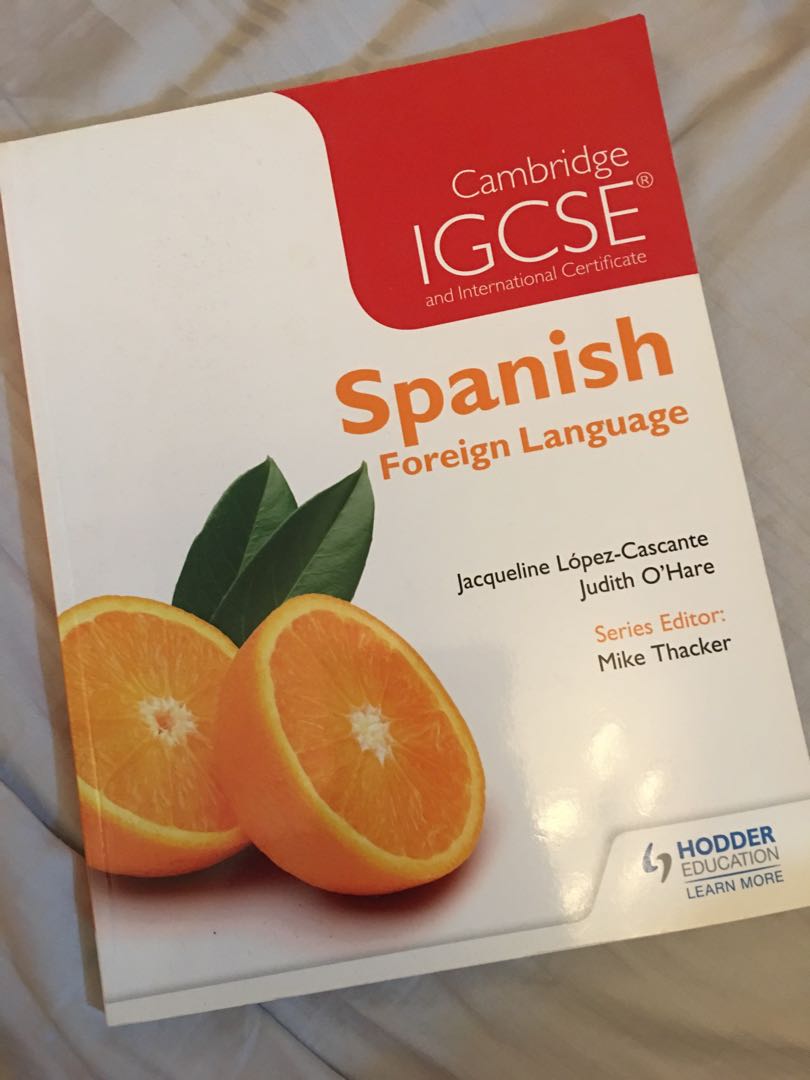 Spanish IGCSE Textbook, Hobbies & Toys, Books & Magazines, Textbooks on ...