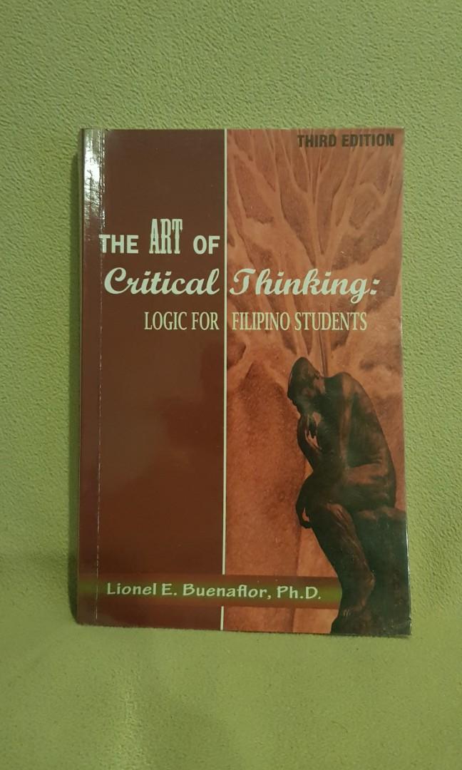 The Art of Critical Thinking: Logic for Filipino Students, Hobbies ...