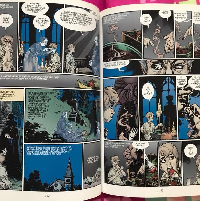 The Graveyard Book Vol 1 - Graphic Novel, Hobbies & Toys, Books ...