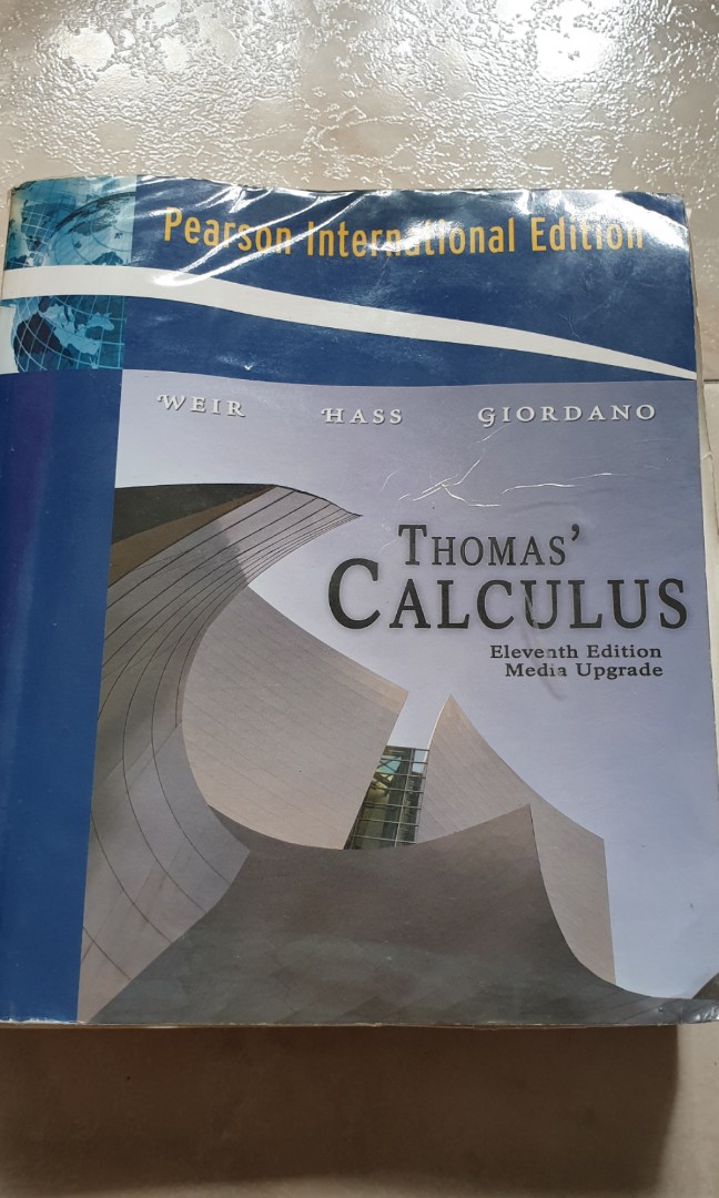 Thomas Calculus 11th edition with SOLUTIONS, Books & Stationery, Textbooks, Tertiary on Carousell
