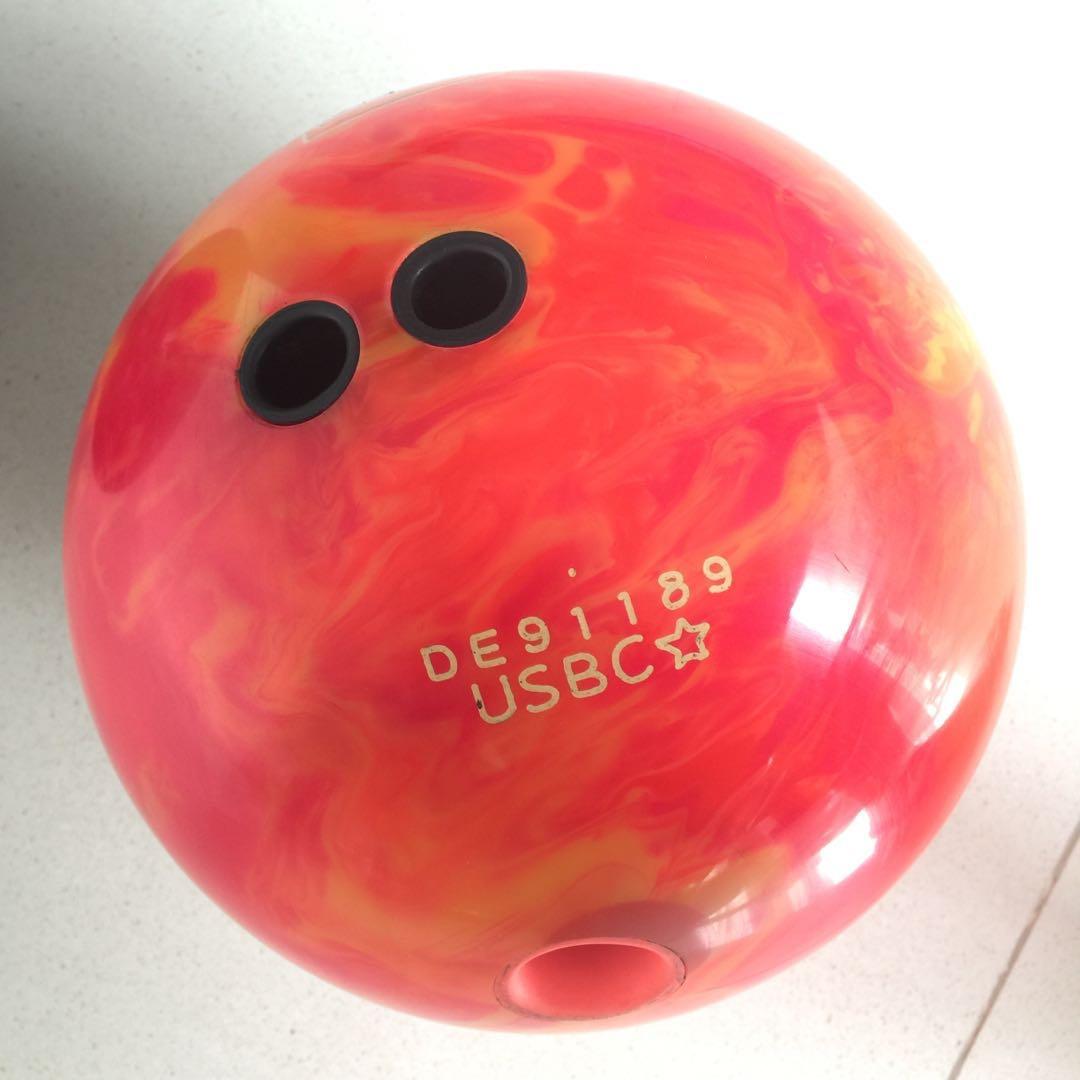 Tzone 10-lbs Bowling Ball (2nd drilled), Sports Equipment, Sports ...