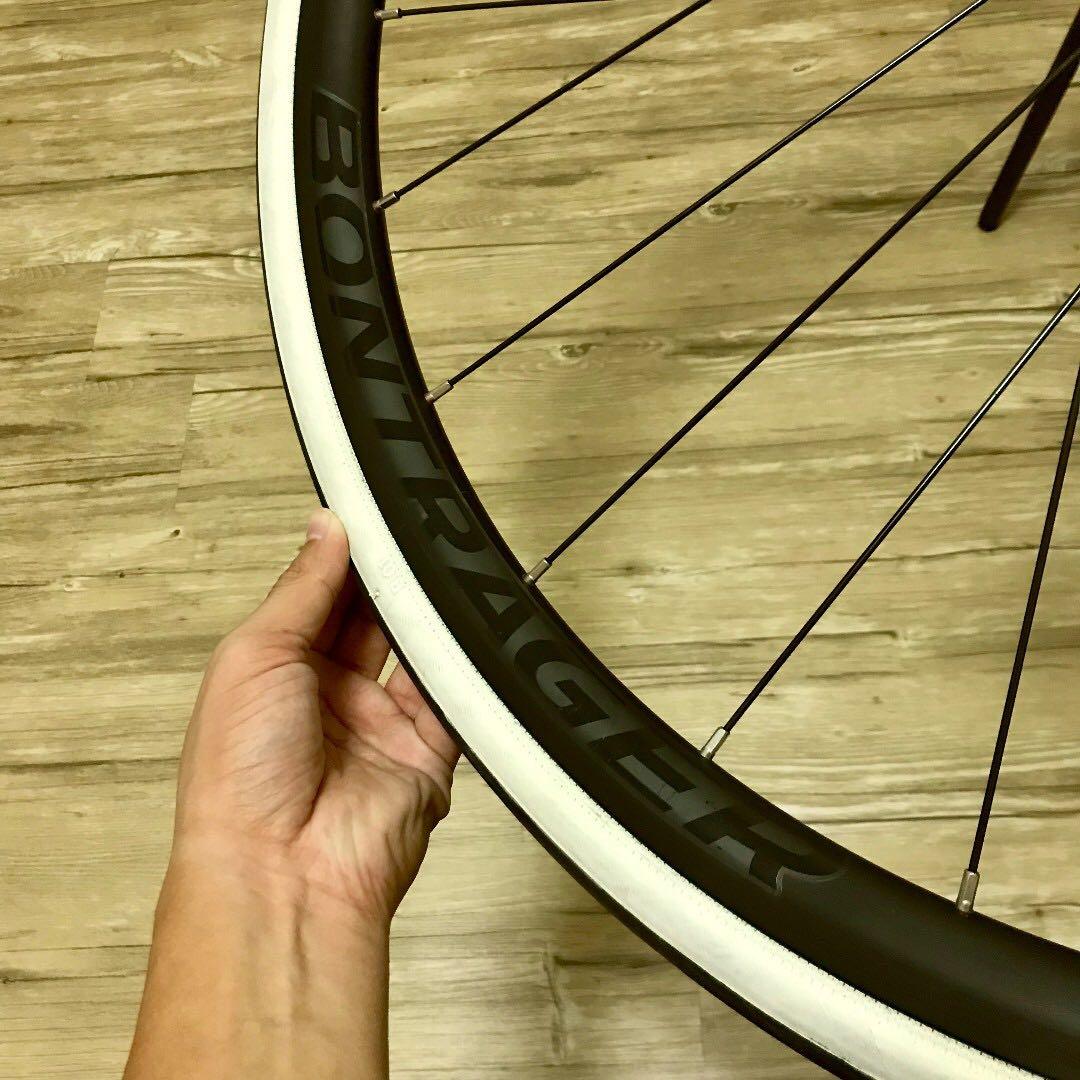 (Used) Bontrager Affinity TLR Disc Road Wheel Wheelset with DT Swiss 3 ...