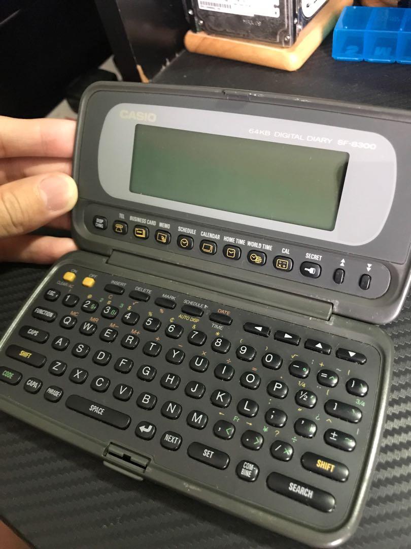 Vintage Casio digital diary, Health & Nutrition, Health Monitors ...