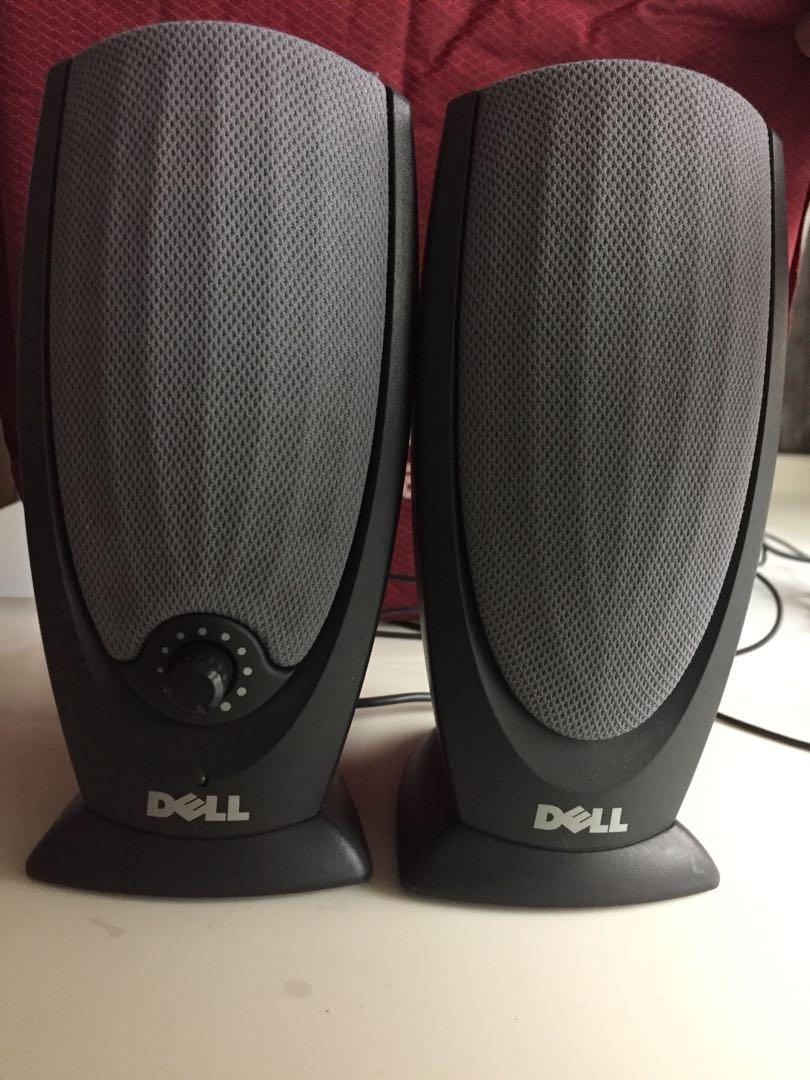 電腦喇叭 DELL computer speakers, 音響器材, Soundbar、揚聲器、藍牙喇叭、耳擴 - Carousell