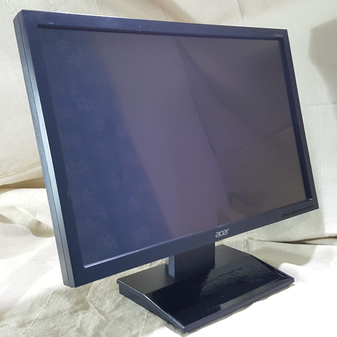 已售出 acer V193W 19吋16:10寬螢幕 LCD液晶螢幕 液晶顯示器 監視器, 電腦及科技產品, 電腦周邊產品, LCD 螢幕在旋轉拍賣