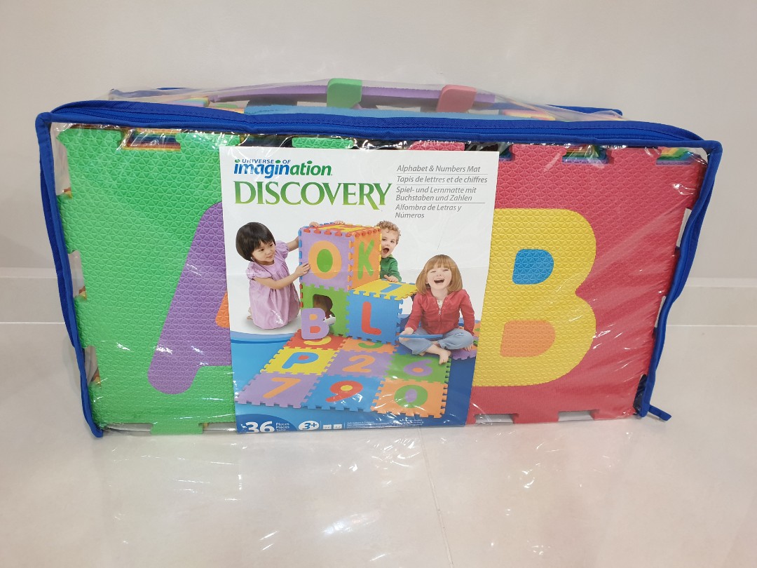 ALPHABET & NUMBERS MAT, Babies & Kids, Bathing & Changing, Changing ...