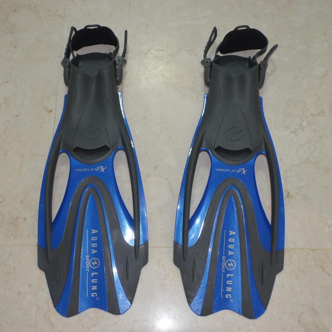 Aqualung Sport ProFlex FX adjustable Dive Fins, Sports Equipment ...
