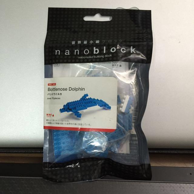 Bottlenose Dolphin Nanoblock, Hobbies & Toys, Toys & Games on Carousell