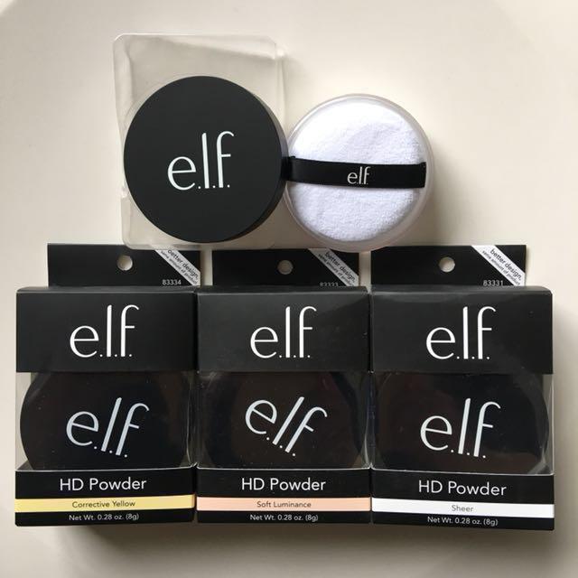 elf HD Loose Setting Powder Corrective Yellow, Beauty & Personal Care ...