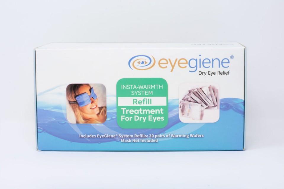 新貨 EYEGIENE 眼敷舒-熱敷 EYE MASK 30包補充暖包 乾眼症專用, 美容＆化妝品, 健康及美容 - 皮膚護理, 面部 - 面部護理 - Carousell