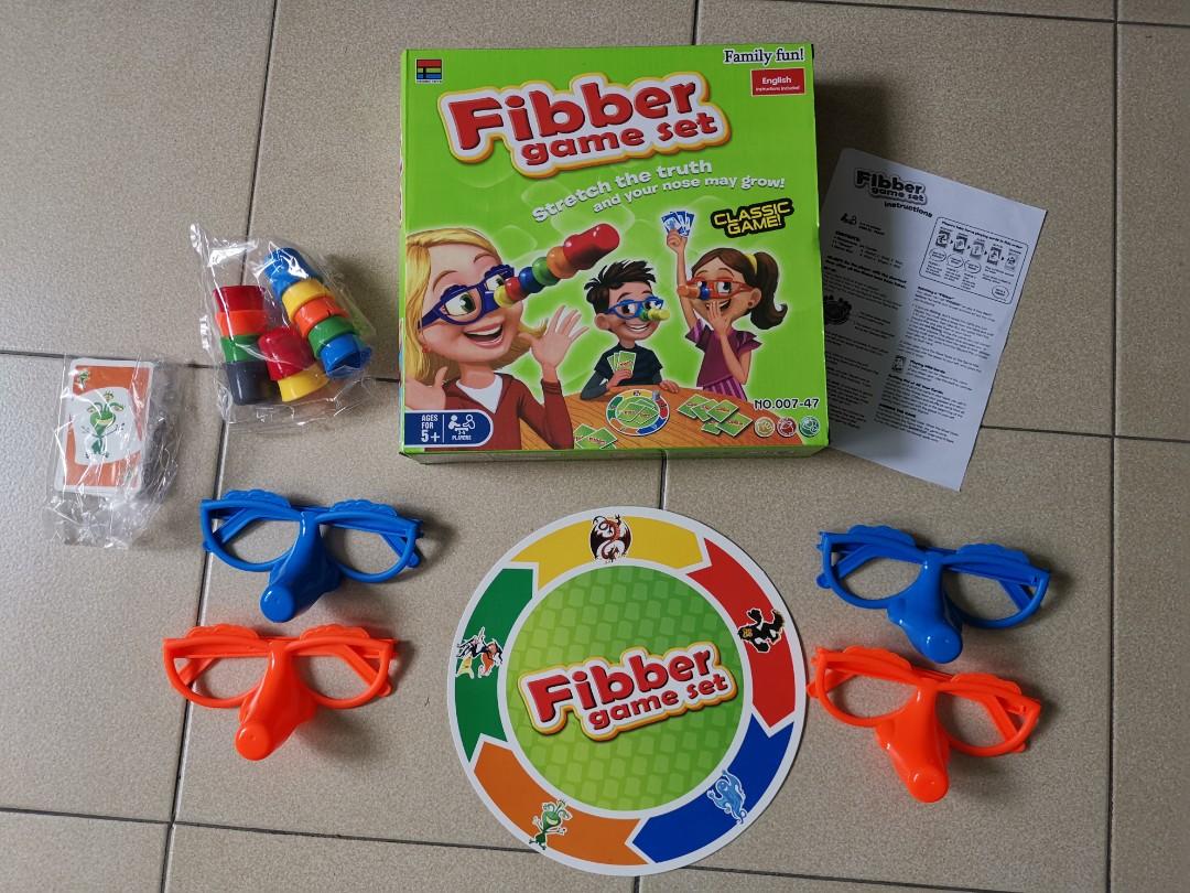 Fibber game set, Hobbies & Toys, Toys & Games on Carousell
