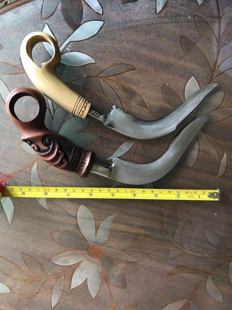 Handmade traditional karambit minang, not kris, bayonet or samurai ...