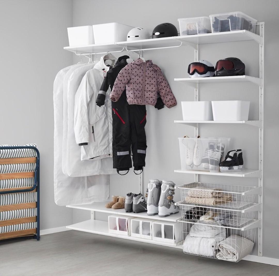 IKEA algot, Furniture & Home Living, Furniture, Shelves, Cabinets ...