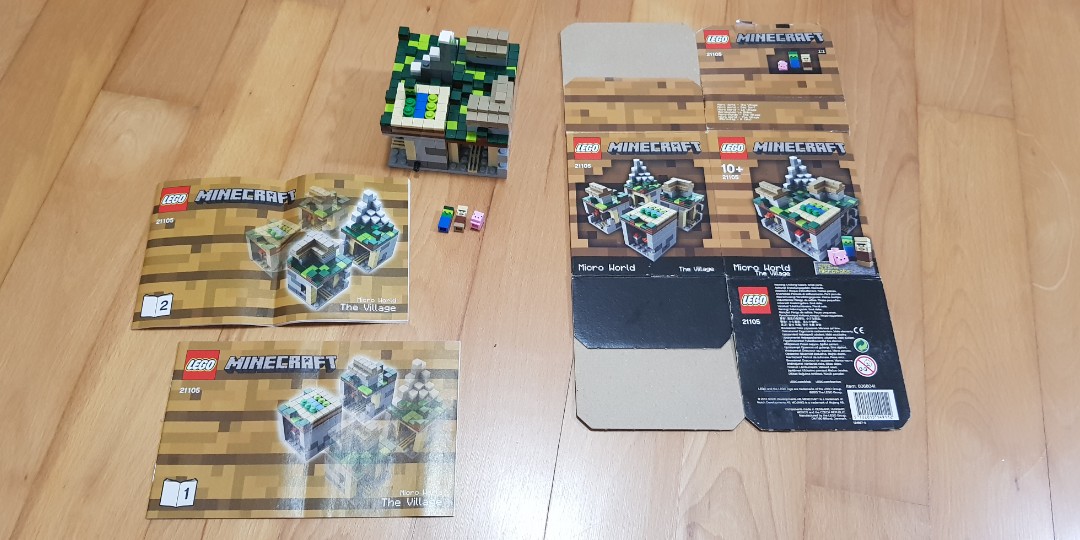Lego Minecraft 21105, Hobbies & Toys, Toys & Games on Carousell