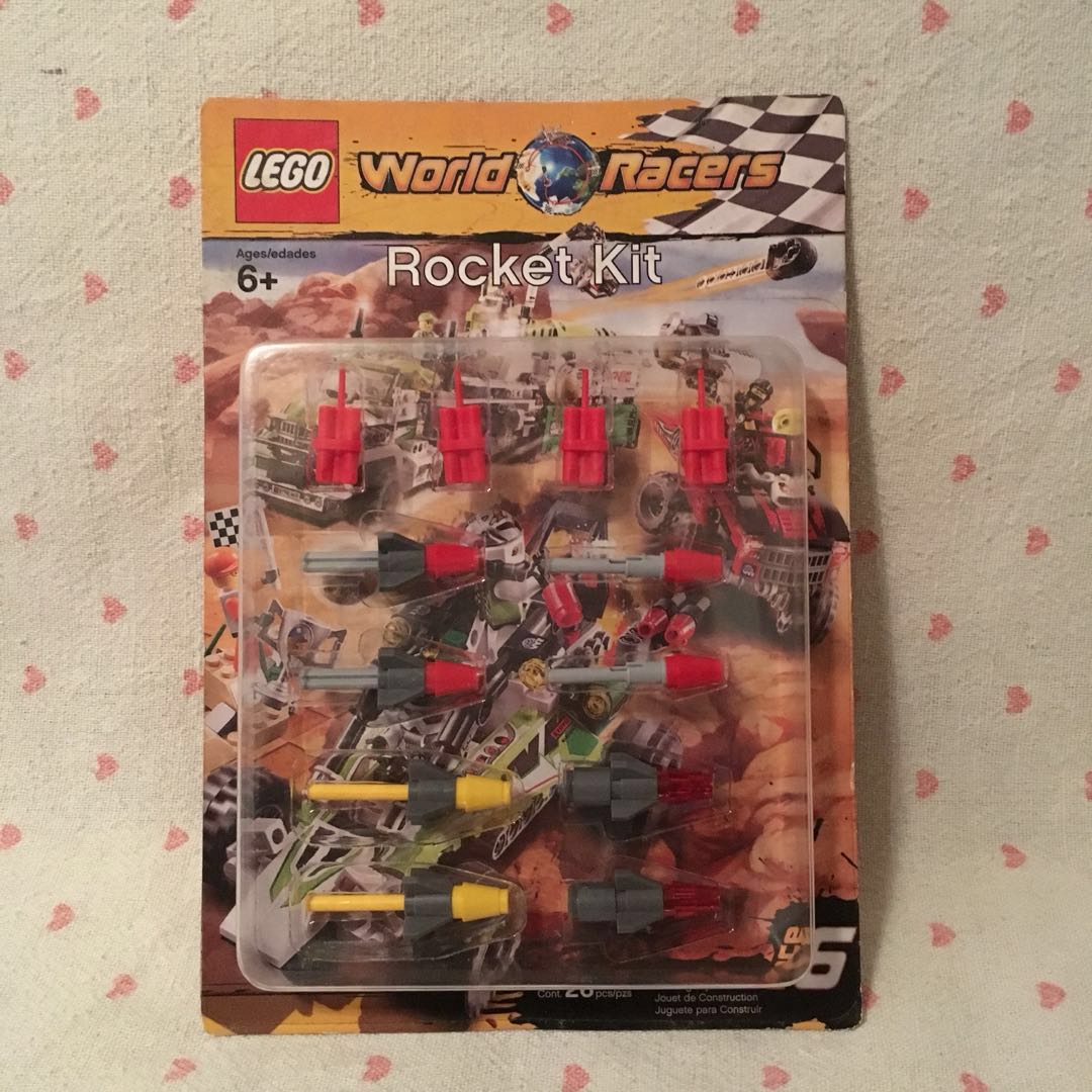 LEGO World Racers 火箭組 Rocket kit 樂高配件, 興趣及遊戲, 玩具 & 遊戲類 - Carousell
