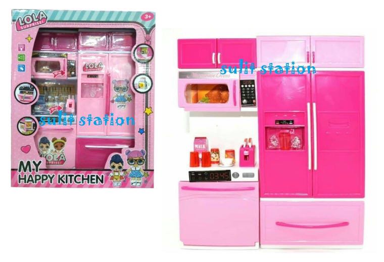 LOL SURPRISE DOLL GIRLS DOUBLE KITCHEN CABINET TOYS, Babies & Kids ...