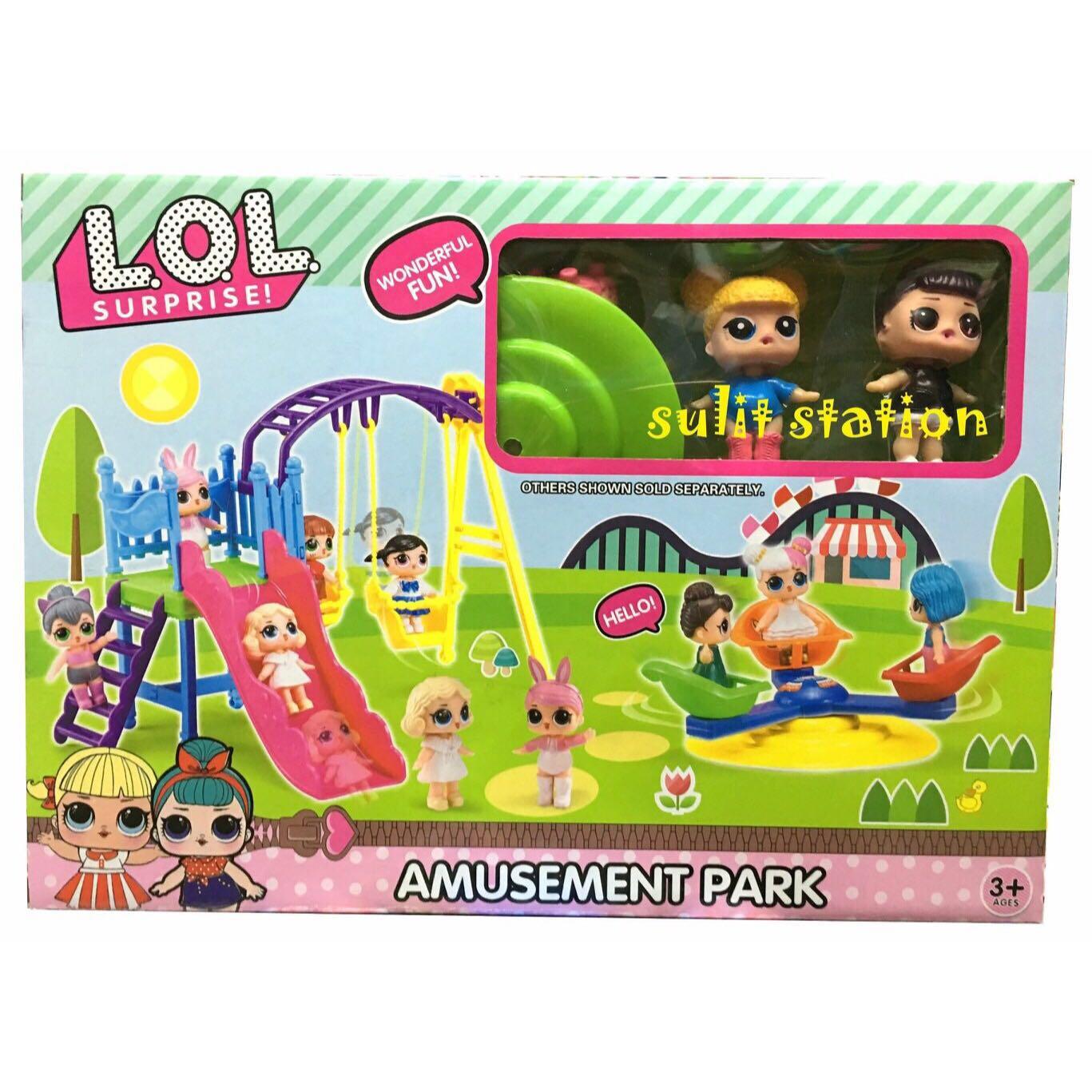 LOL SURPRISE GIRL DOLL AMUSEMENT PLAYGROUND PARK TOYS, Babies & Kids ...