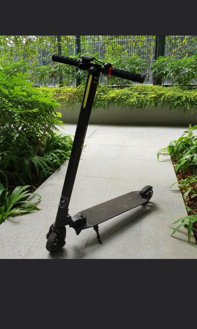 [LTA Compliant] Aleoca E Pontenza Electric Scooter, Sports Equipment ...
