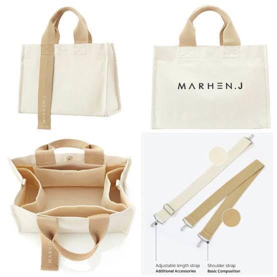 Marhen J Rico Neutral New, Fesyen Wanita, Tas & Dompet di Carousell