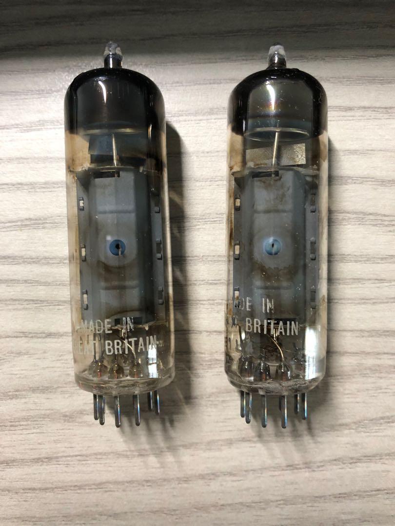 Mullard Lab Balanced Matched Pair - 7189/EL84, Audio, Other Audio Equipment on Carousell