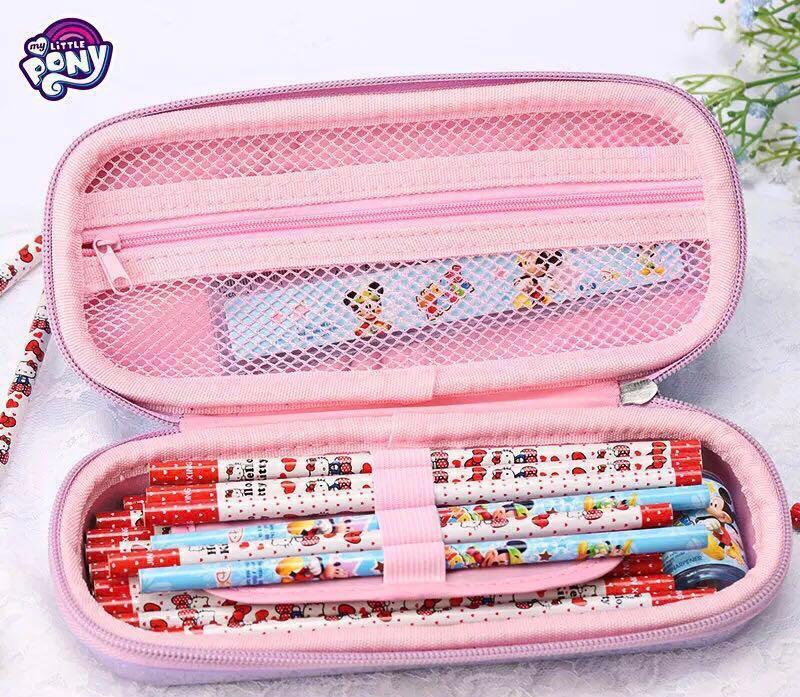 My Little Pony 3D Hardtop Pencil Case (Pink), Hobbies & Toys ...