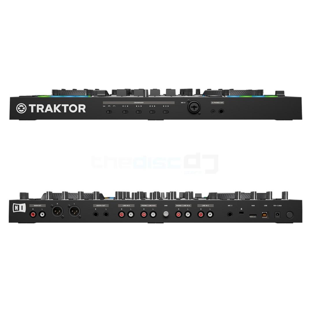 NATIVE INSTRUMENTS TRAKTOR KONTROL S4 MKIII DJ CONTROLLER 4-CHANNEL DJ ...