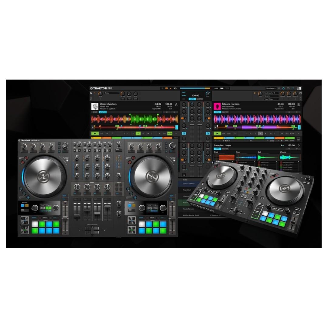 NATIVE INSTRUMENTS TRAKTOR KONTROL S4 MKIII DJ CONTROLLER 4-CHANNEL DJ ...