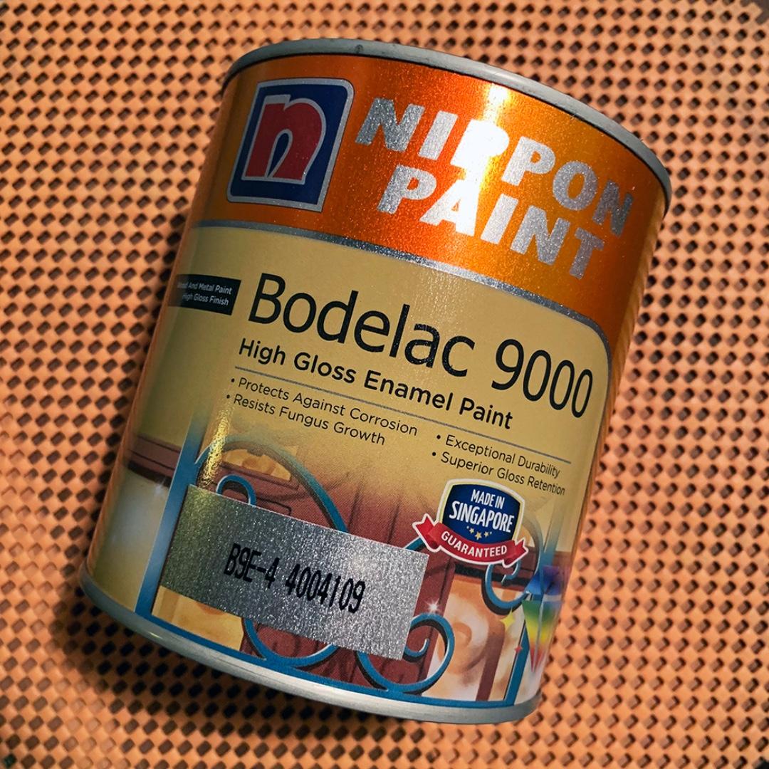 Nippon High Gloss Enamel Paint (Bodelac 9008 Blue Marines) 1 Litre for ...
