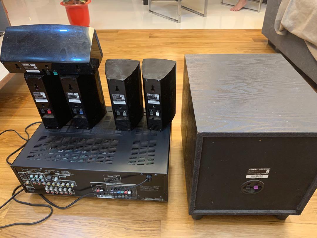 Onkyo HT-R391 home theatre system, Audio, Soundbars, Speakers ...