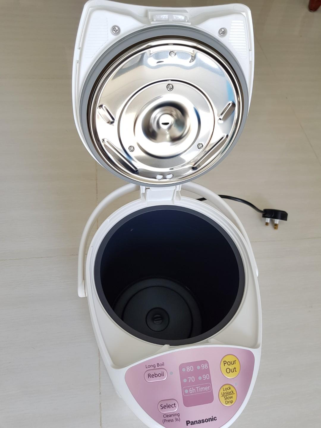 Panasonic Electric Thermo Pot 4.0L (Opened once for testing!), Home ...