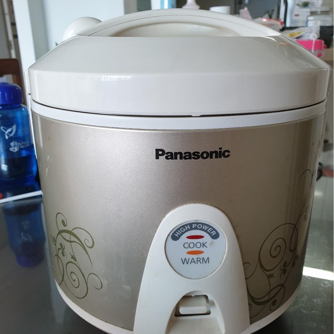 Panasonic SR-TEM18 1.8L Rice Cooker/Steamer, TV & Home Appliances ...