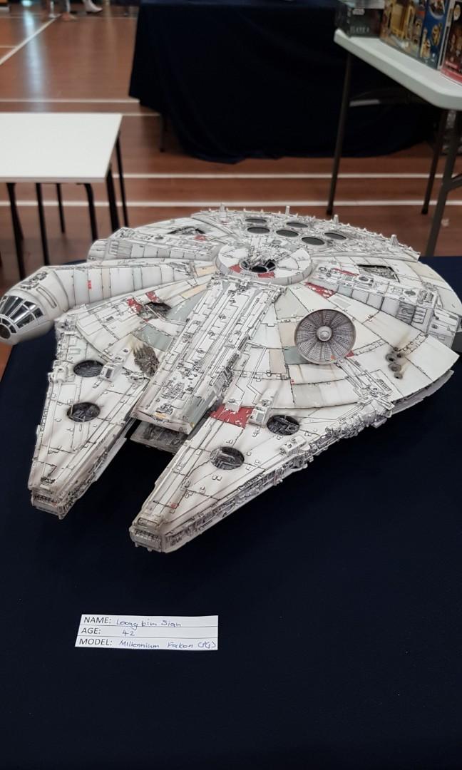 Star wars Perfect Grade (PG) Millennium Falcon bandai, Hobbies & Toys ...