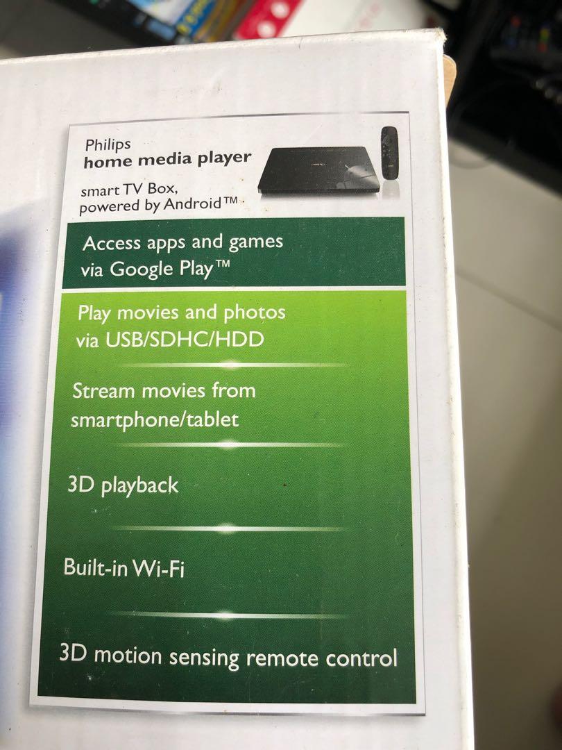 Philips media player box, TV & Home Appliances, TV & Entertainment, TV ...