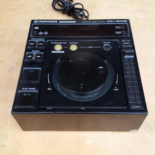 Pioneer CDJ-500S Compact Disc Player, Elektronik, Audio di Carousell