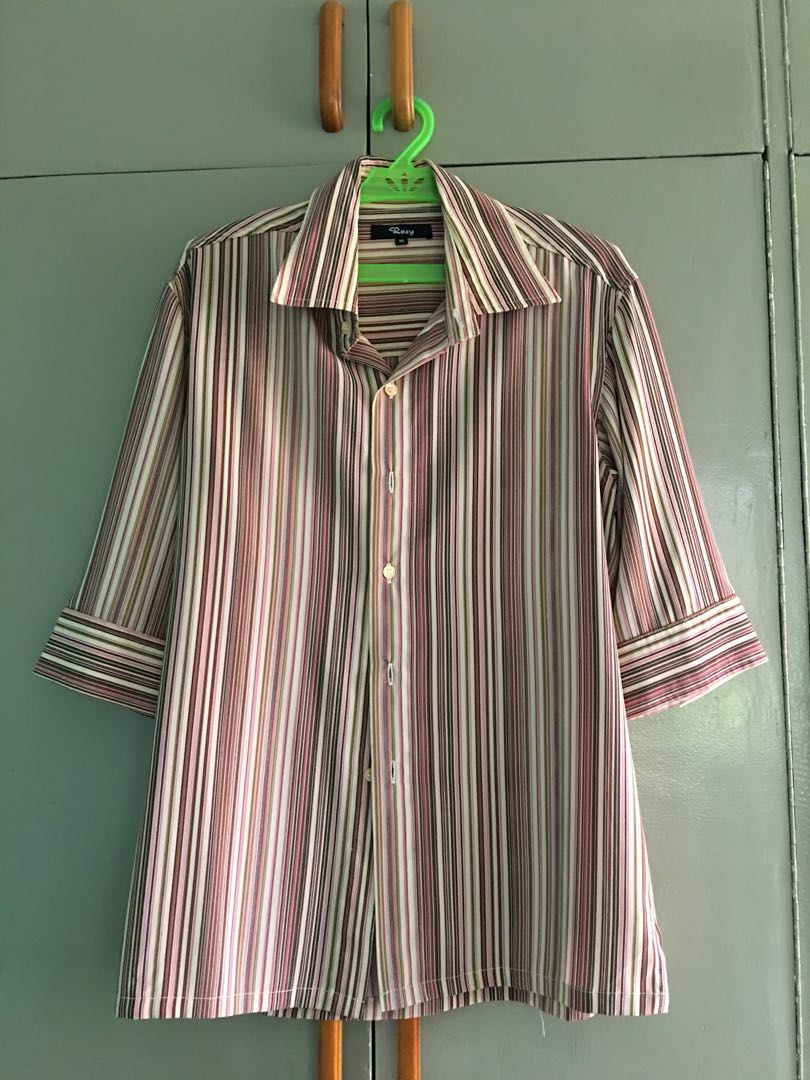 Roxy 3/4 sleeves, Men's Fashion, Tops & Sets, Sleep and Loungewear on ...