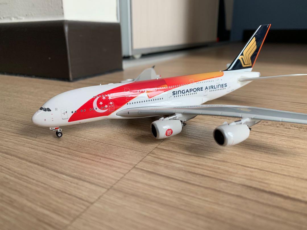 Singapore Airlines Airbus A380 9V-SKJ “SG50 livery” Phoenix 1/400 scale ...