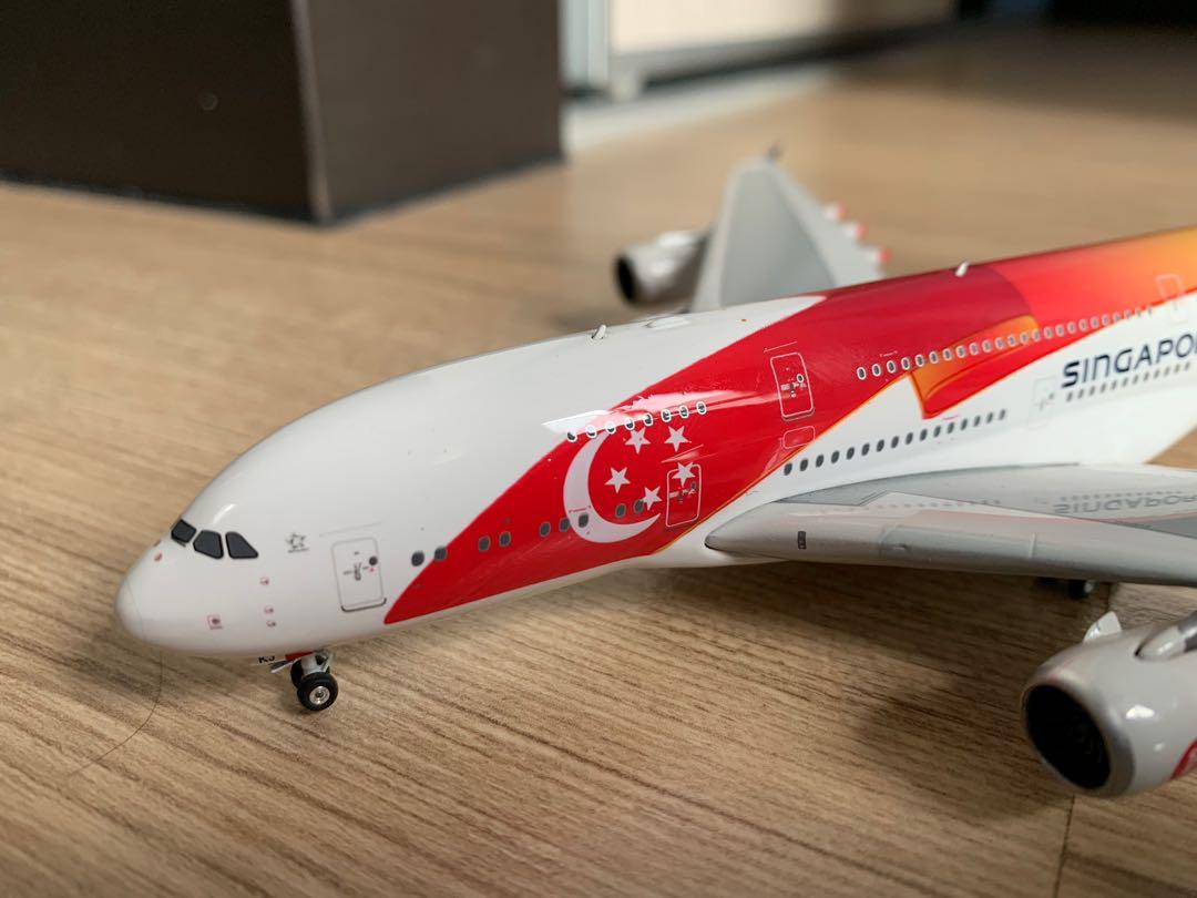 Singapore Airlines Airbus A380 9V-SKJ “SG50 livery” Phoenix 1/400 scale ...