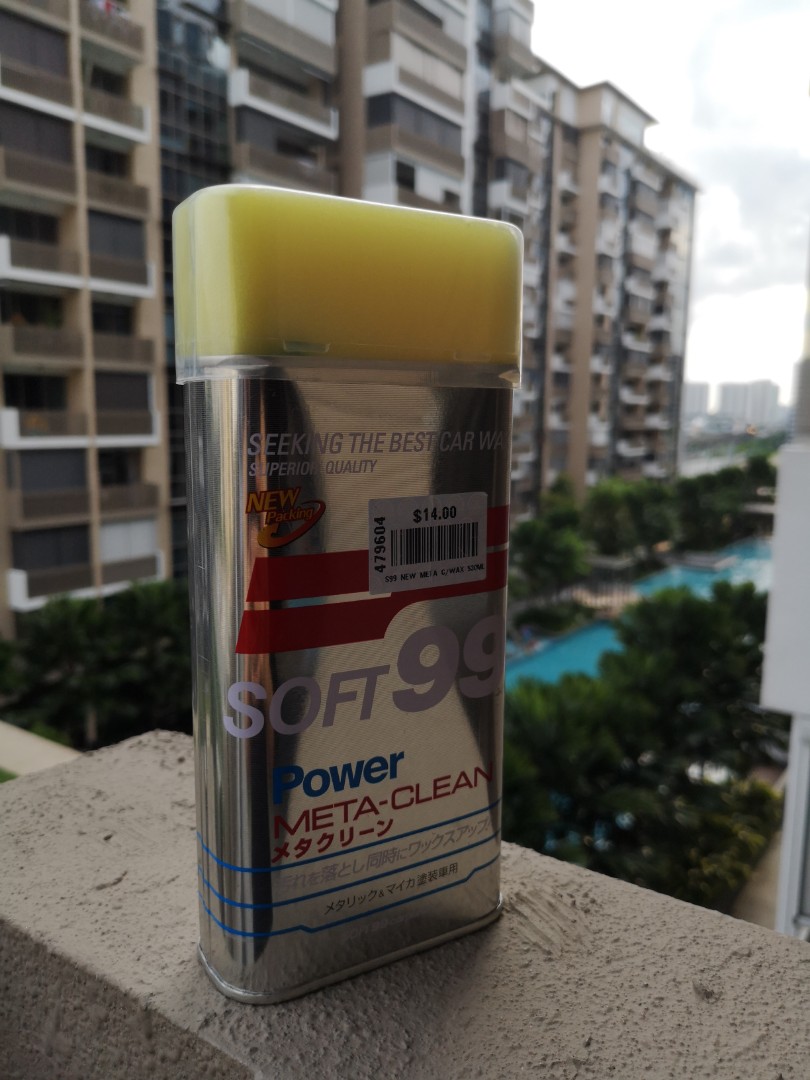 Soft99 Metal-Clean Wax, Car Accessories, Accessories on Carousell