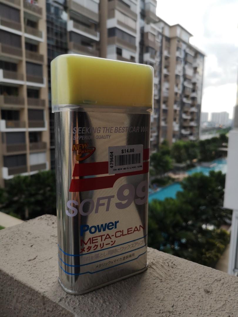 Soft99 Metal-Clean Wax, Car Accessories, Accessories on Carousell