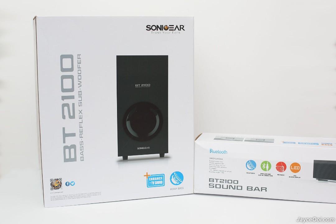 SonicGear BT-2100 with sub woofer, Audio, Soundbars, Speakers ...