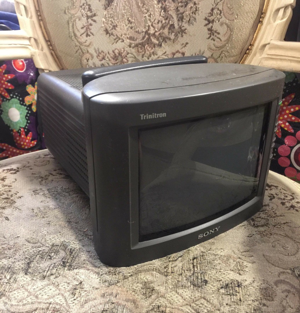 SONY Trinitron Portable TV, Audio, Portable Music Players on Carousell