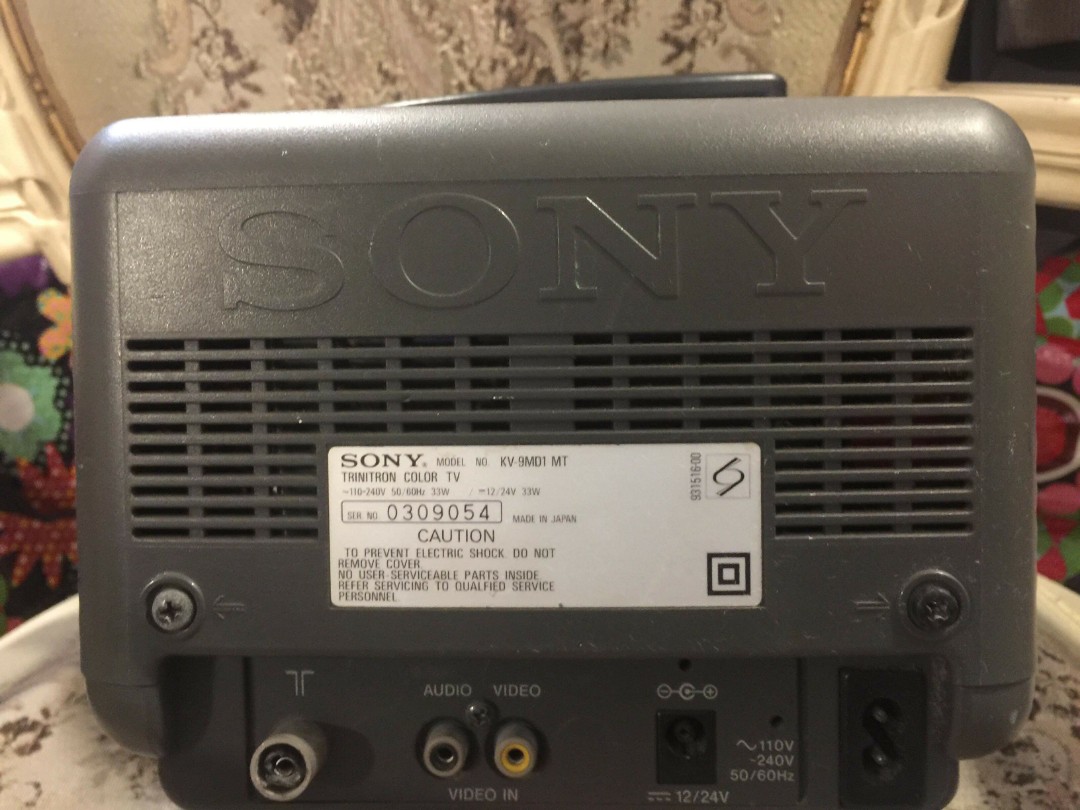 SONY Trinitron Portable TV, Audio, Portable Music Players on Carousell