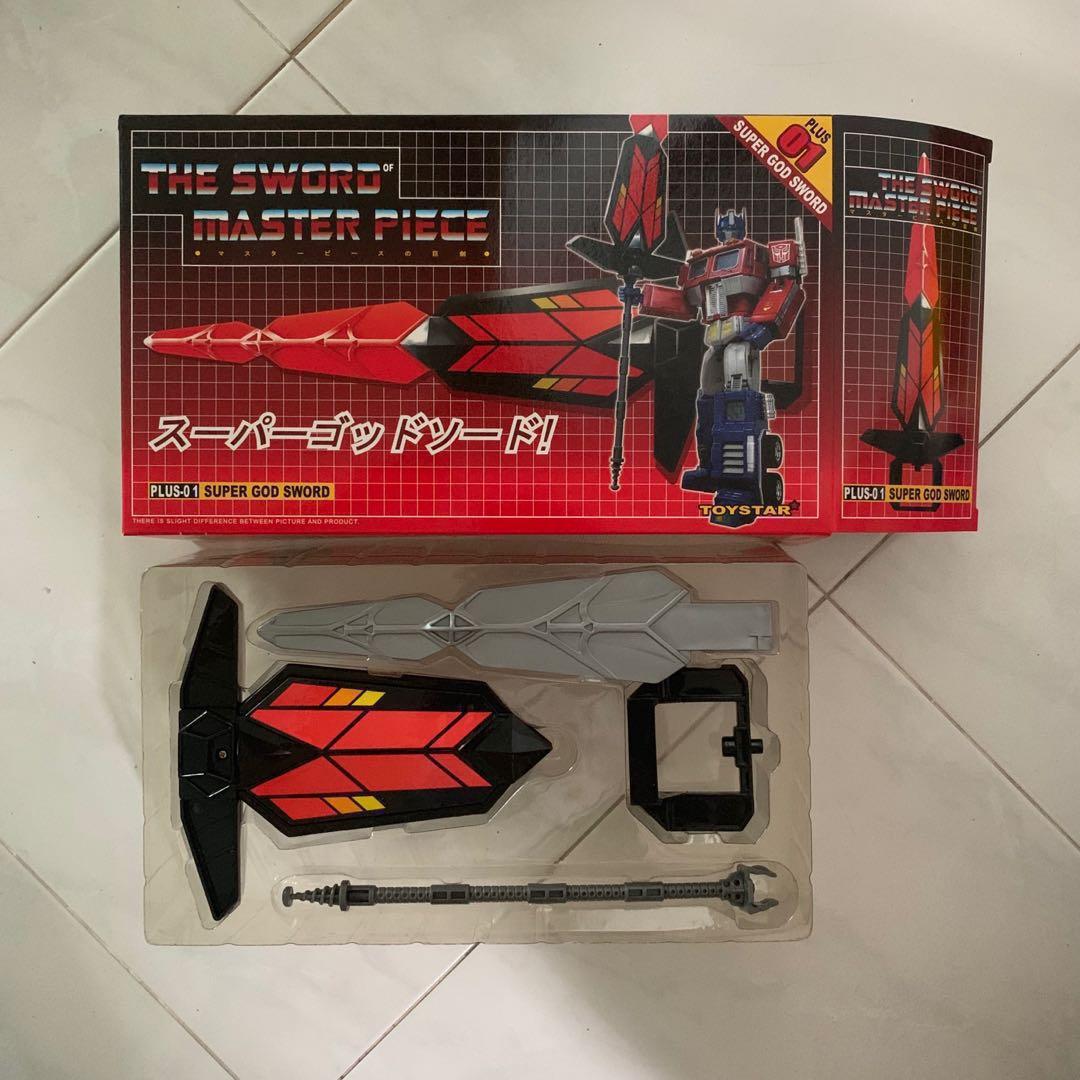 Super God Sword Plus-01 for Transformer Grand Maximus, Hobbies & Toys ...