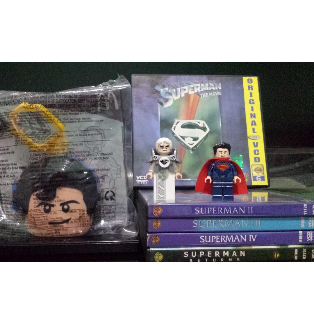 Superman Original VCD Collection ( Superman 1 to IV and Superman ...
