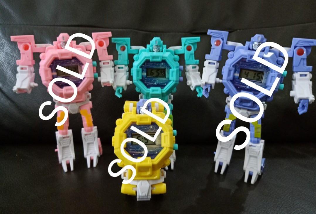 Transformer Robot watch, Hobbies & Toys, Toys & Games on Carousell
