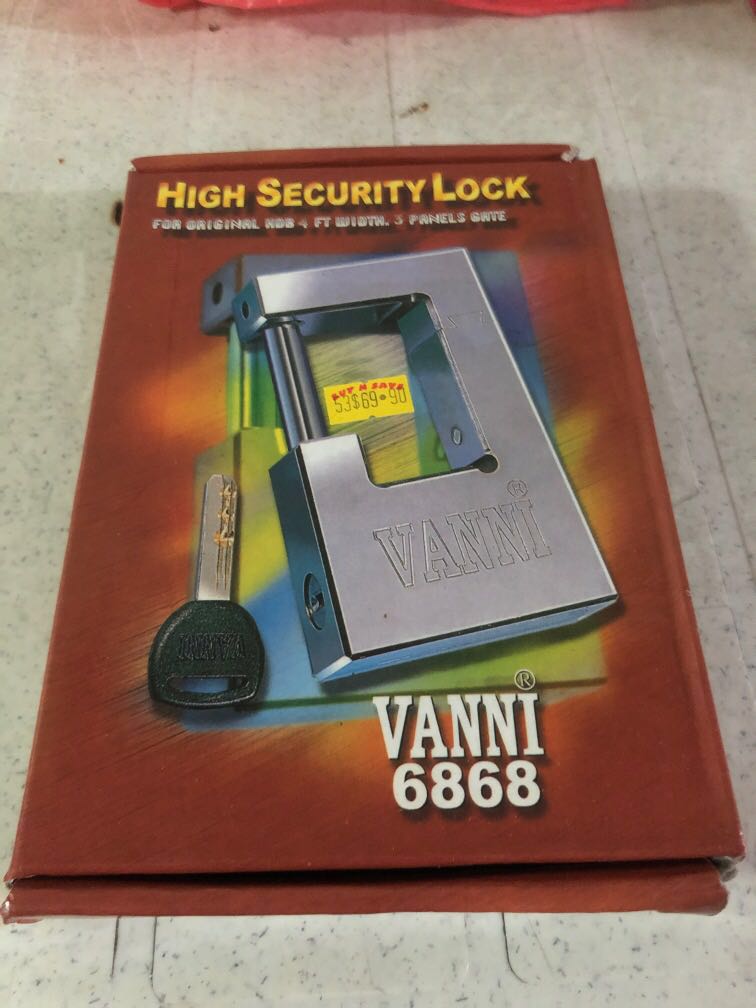 Vanni 6868 Padlock, Everything Else on Carousell